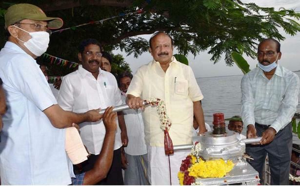 Water released from Lower Anicut and Veeranam for…