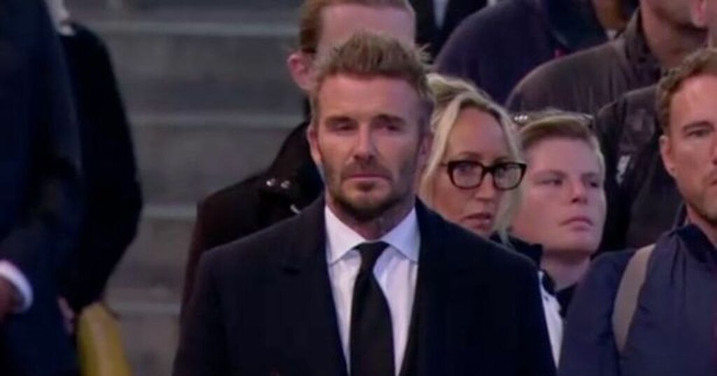 David Beckham breaks silence after Queen queue praise…
