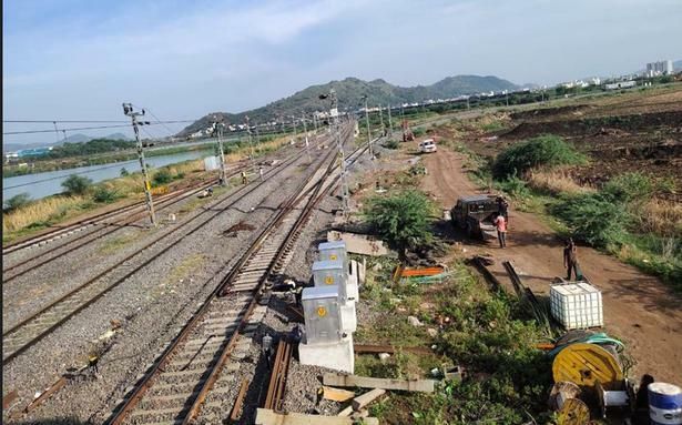 Third rail line project between Vijayawada-Kazipet…