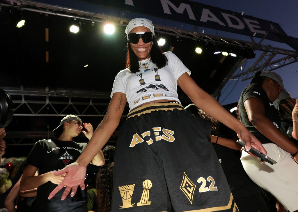 The Aces brought Las Vegas its first ever championship…