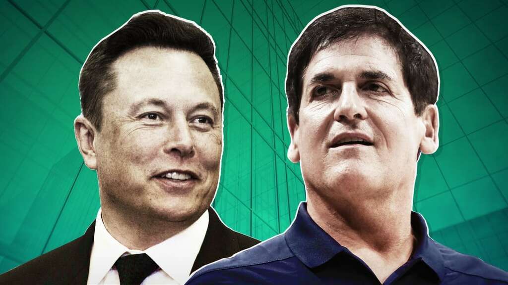 Billionaires Mark Cuban and Elon Musk Play Defense