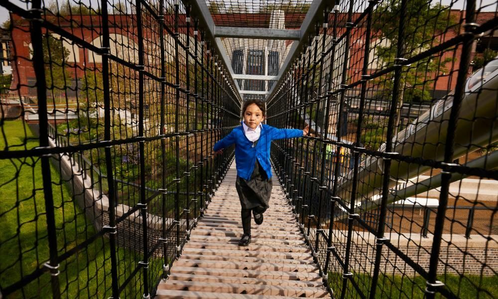Manchester opens first new park in 100 years, complete…
