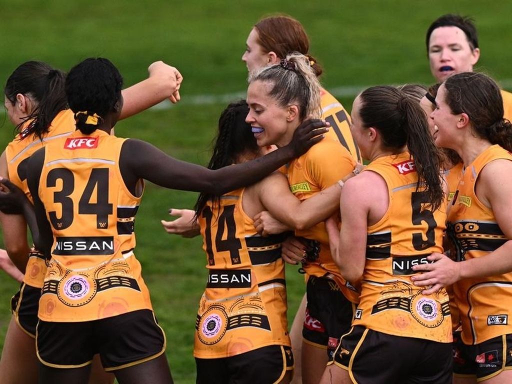 Hawks overrun Swans for first AFLW success