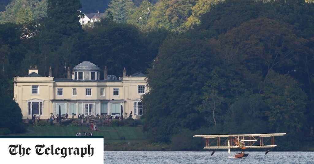 Britain’s first seaplane flies once again - 28 years…