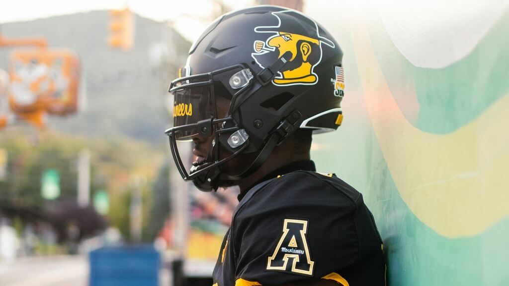 App State is wearing awesome ‘Yosef’ helmets, so it’s…