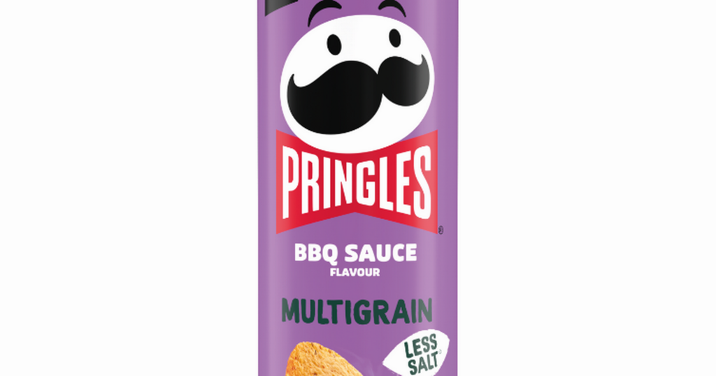 Pringles launches new multigrain range with less salt…