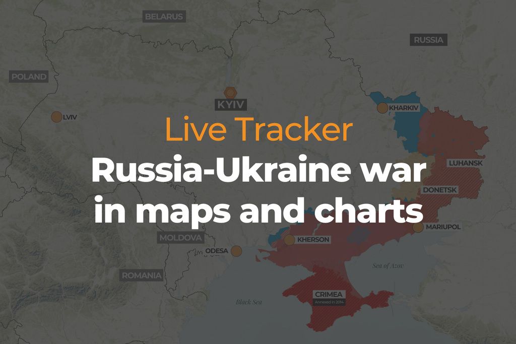 Russia-Ukraine war by the numbers: Live Tracker