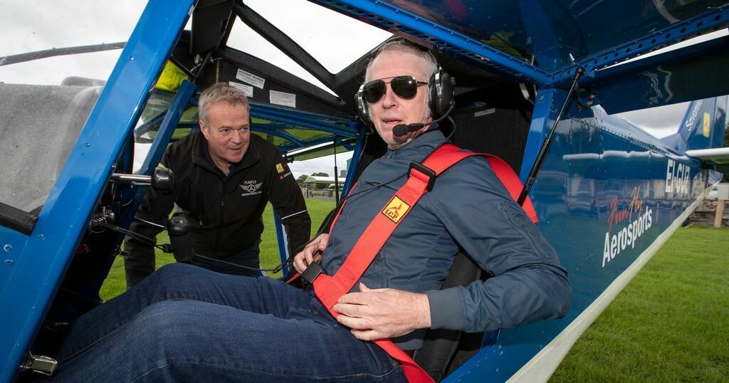 'I went to Ireland's newest flying school and flew my…