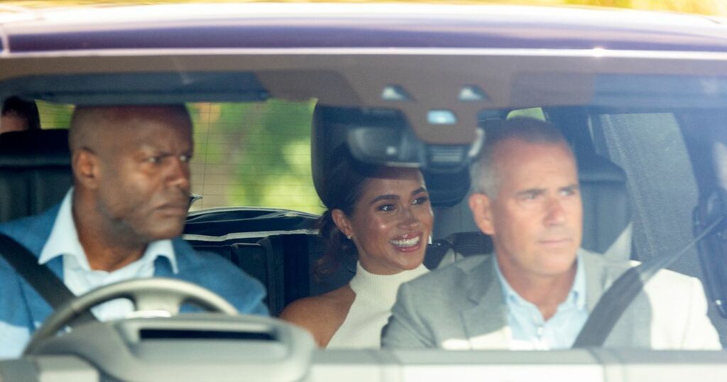 Meghan and Harry's bodyguard seen driving royals is…