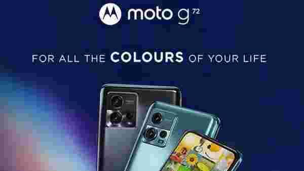 Moto G72 with 108MP camera and 5,000mAh battery to…
