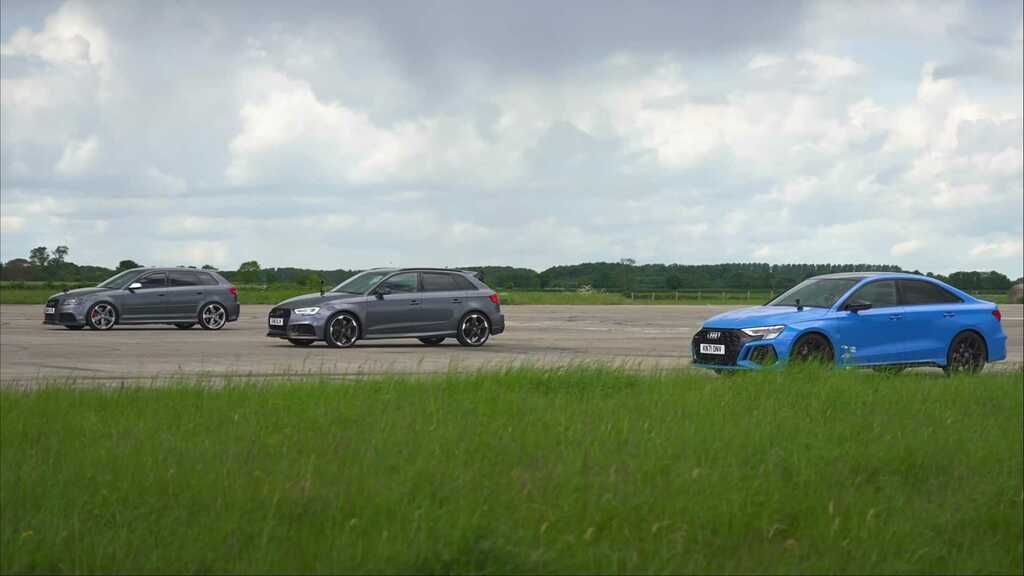 Audi RS3 Drag Race Pits Latest Mk3 Model Against Its…