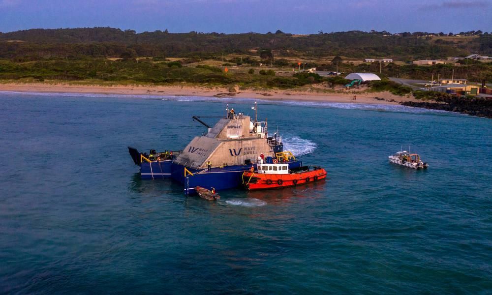 Wave energy machines on Australian south coast would…
