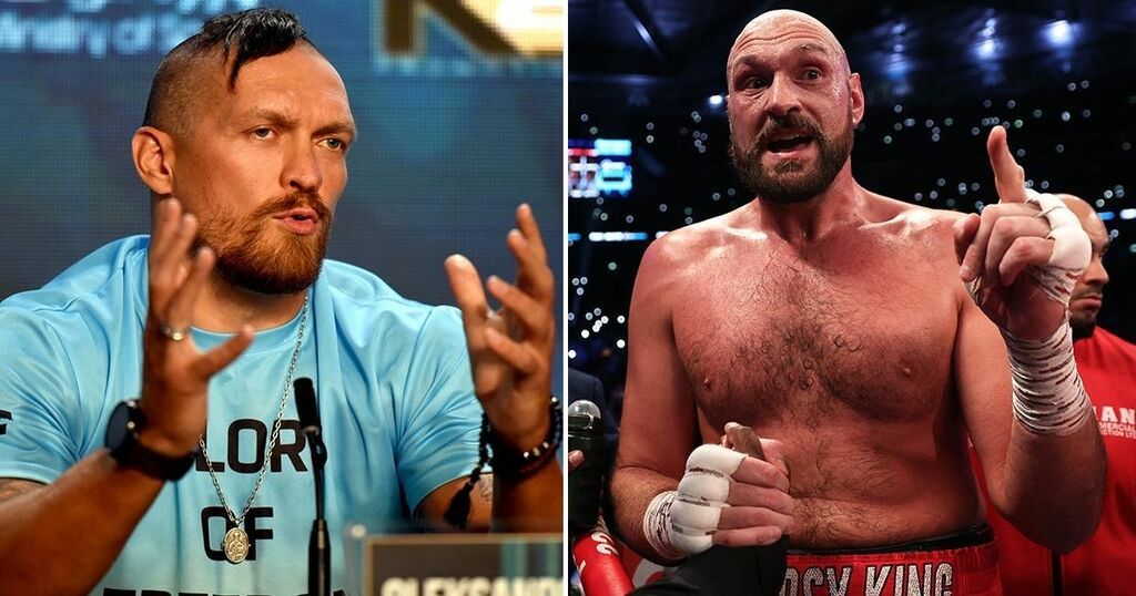 Tyson Fury's dad aims "toilet" jibe at Oleksandr Usyk…