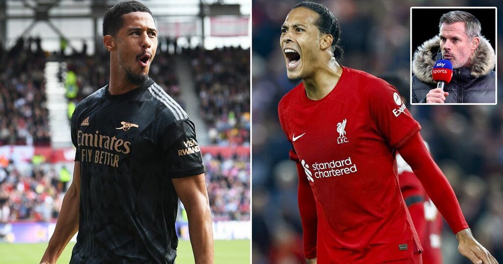 Jamie Carragher likens William Saliba to Virgil van…
