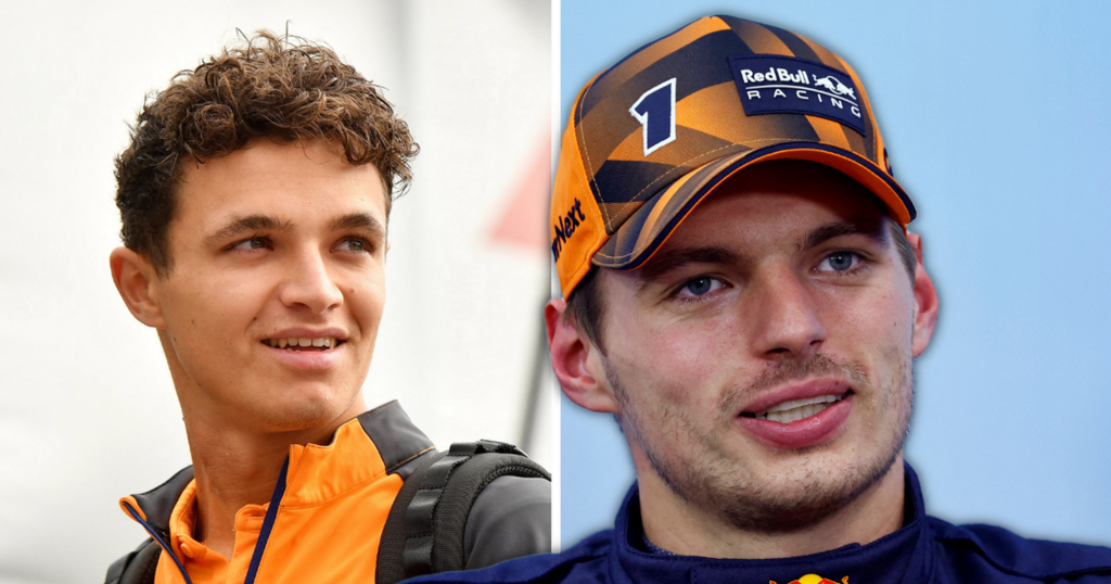 Max Verstappen takes swipe at Lando Norris for lacking… Max Verstappen takes swipe at Lando Norris for lacking…