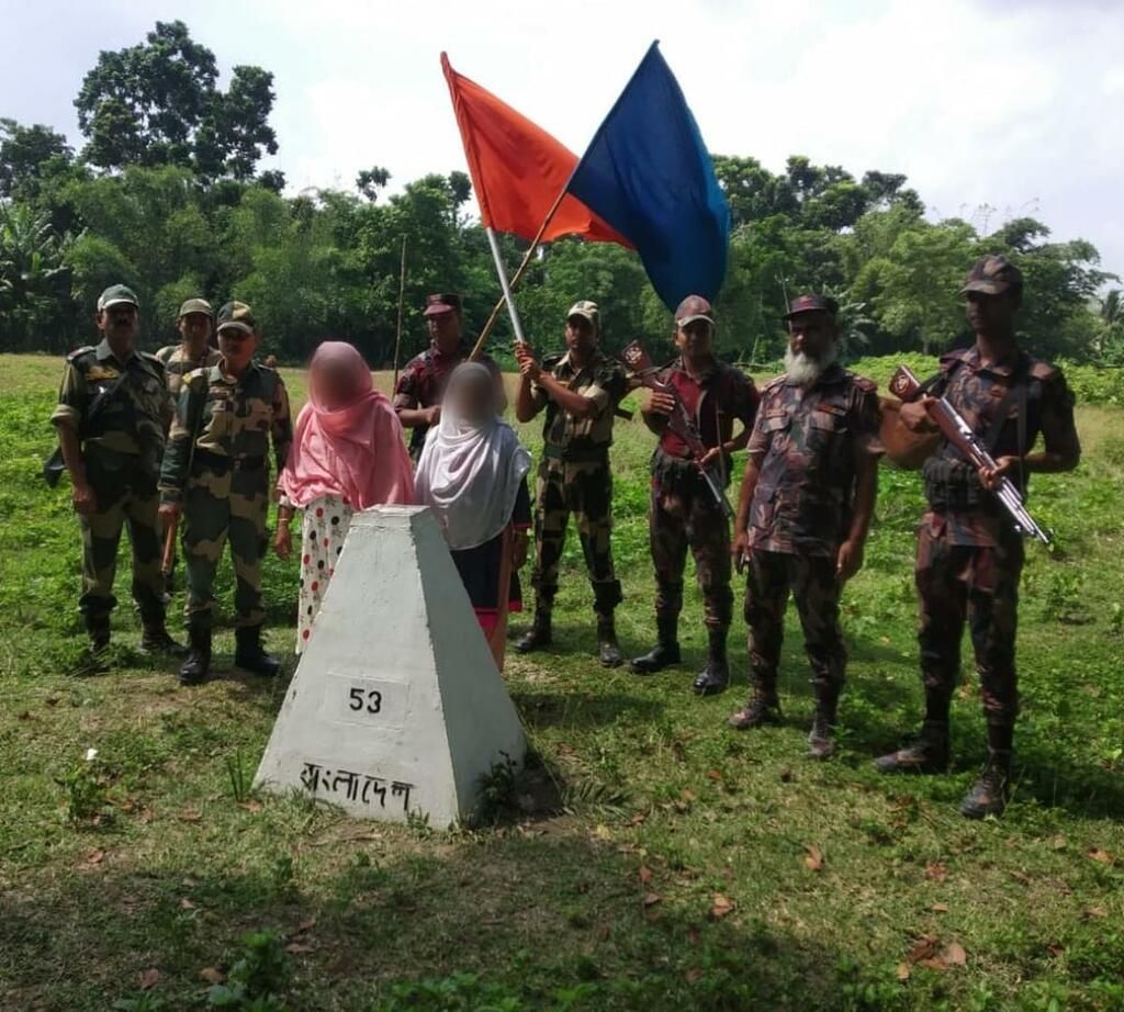 As prisons overflow, BSF lets migrants with clean…