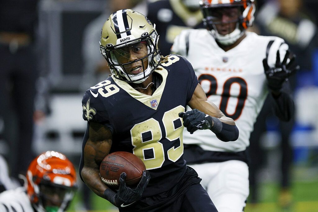 WATCH: Saints rookie Rashid Shaheed scores 44-yard TD…