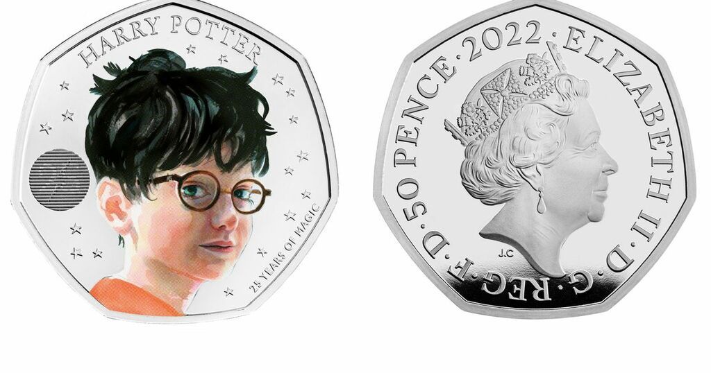 New Harry Potter 50p coins marking Philosopher's Stone…