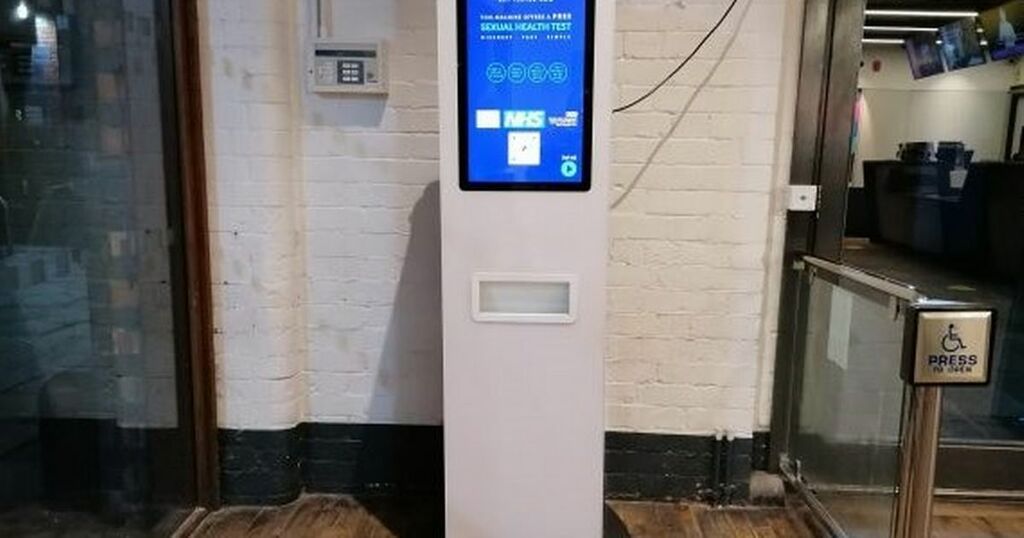 HIV and syphilis test vending machines to be installed…