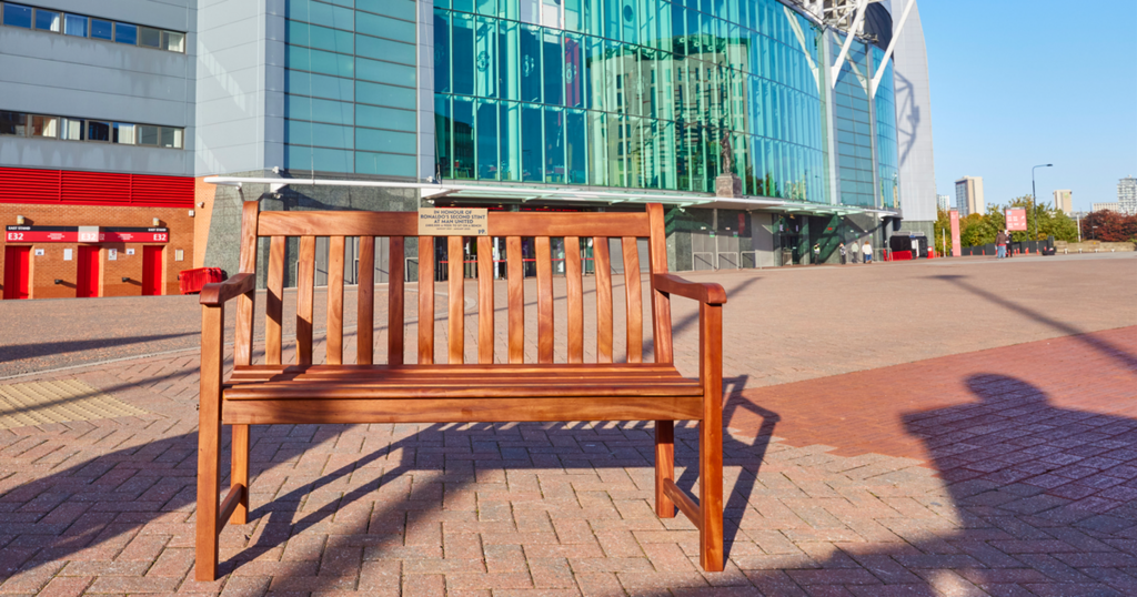 Paddy Power leave bench outside Old Trafford in…