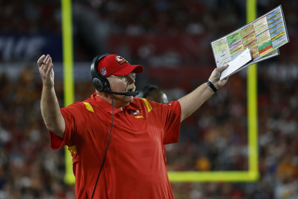 Kansas City Chiefs call for a field goal on…