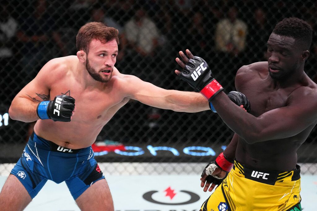 Garrett Armfield out of UFC Fight Night 213 vs.…