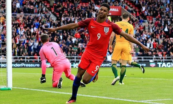 Marcus Rashford hits the mark in England debut to…