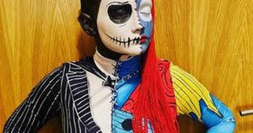 Daughter's terrifyingly good DIY Halloween…