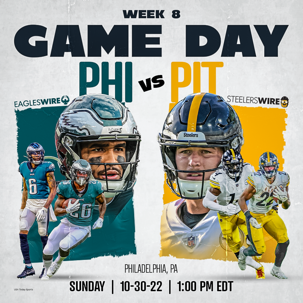 Eagles vs. Steelers: How to watch, listen and stream…