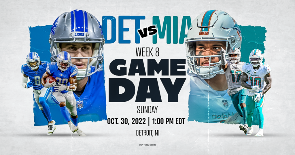 Miami Dolphins vs. Detroit Lions, live stream, TV…