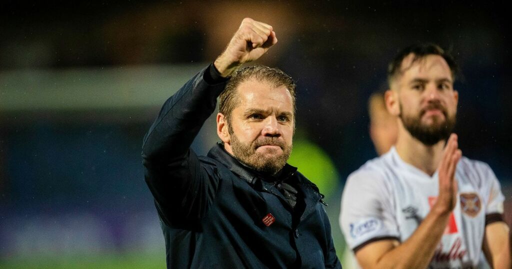 Robbie Neilson in Andy Halliday Hearts injury update…