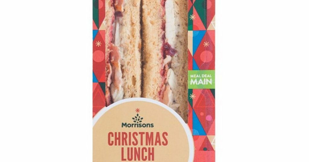 Morrisons launch Christmas sandwiches with unusual…