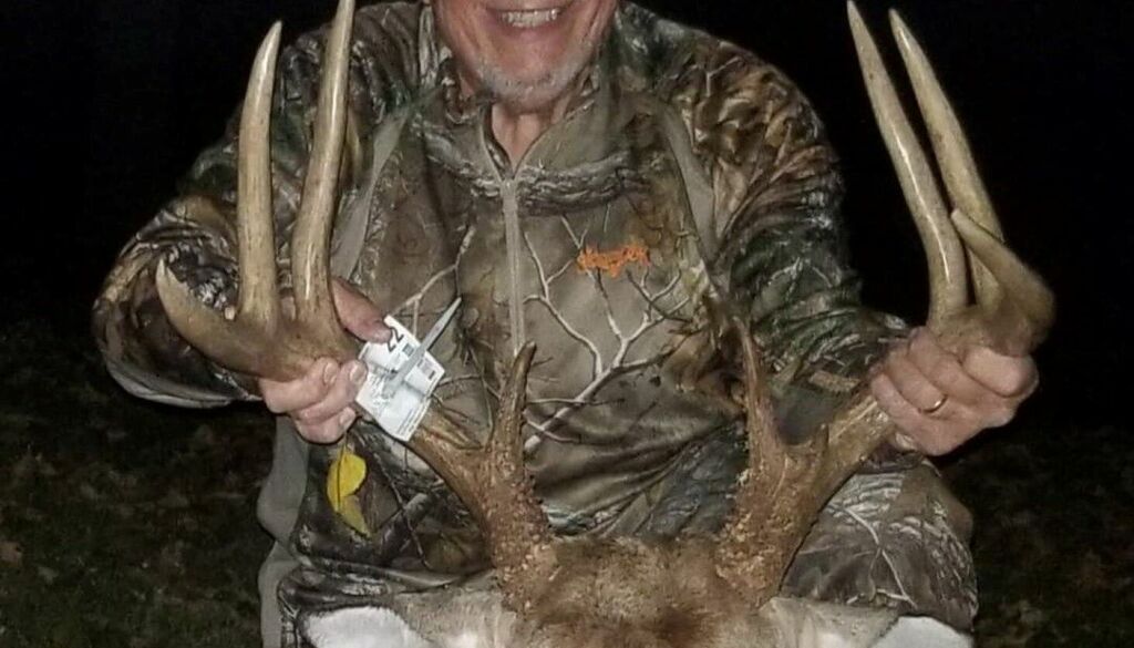 A nocturnal buck turns out in daylight and becomes…