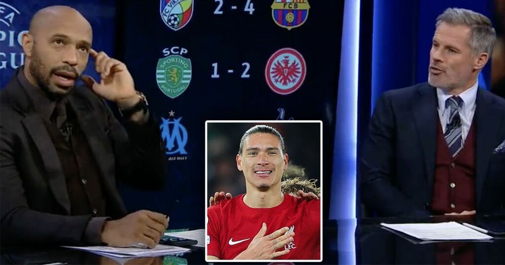 Jamie Carragher and Thierry Henry in agreement over…