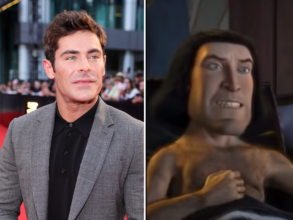 Zac Efron compared to Shrek character on The Iron Claw…