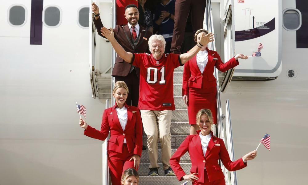 Richard Branson will stop ‘turning girls upside down’…