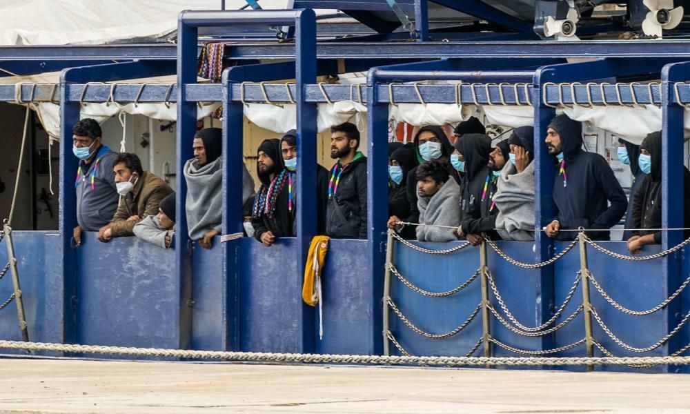 Italy stops dozens of asylum seekers on NGO ship from…