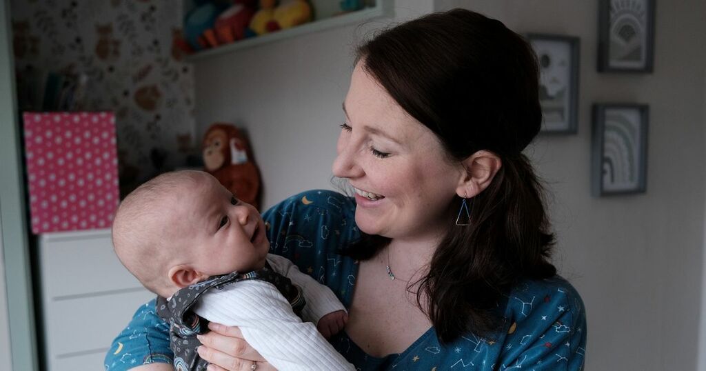 Couple welcome son after enduring heartbreak of losing…