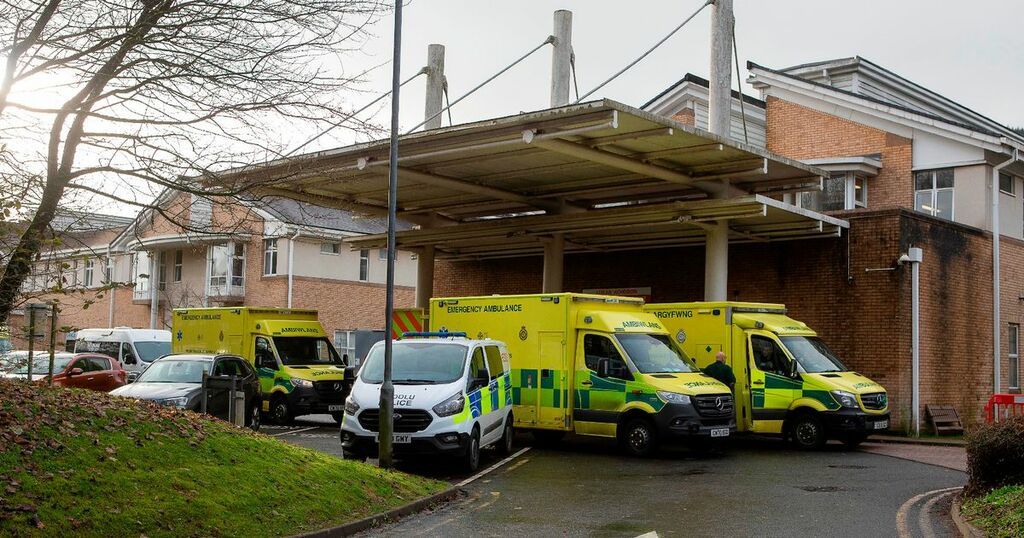 Patients and visitors told to avoid Welsh hospital…