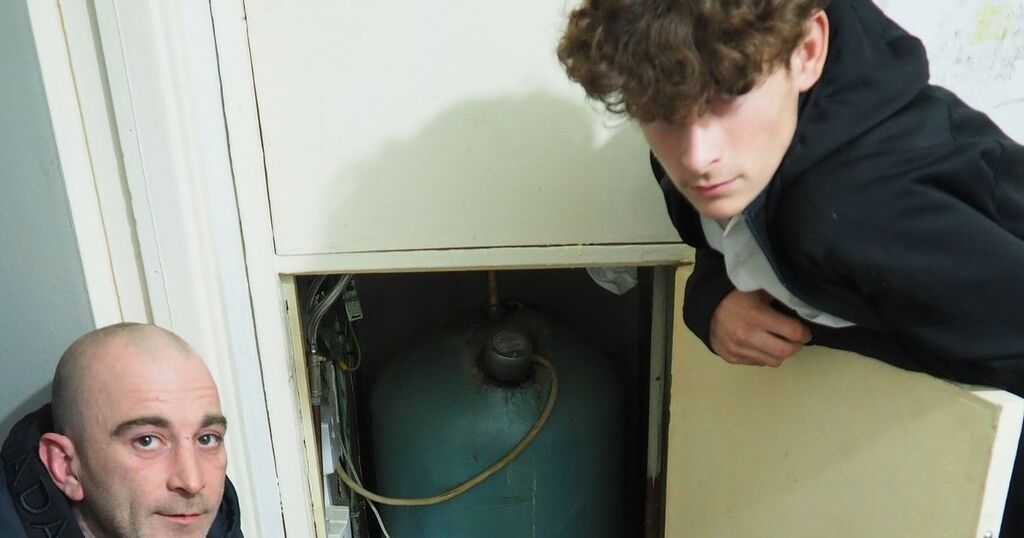 Dad's three-year 'nightmare' living with collapsed…