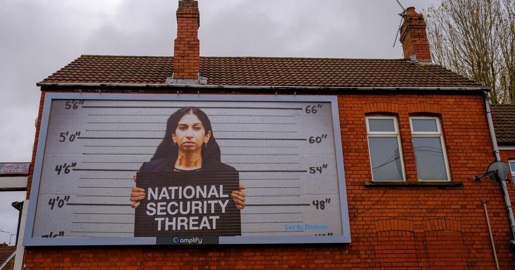 Huge Led by Donkeys billboard calls Home Secretary a…