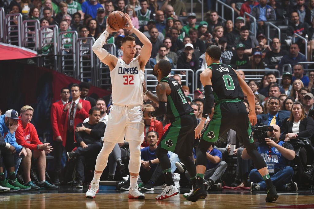 Boston big man Blake Griffin on his awkward exit from…
