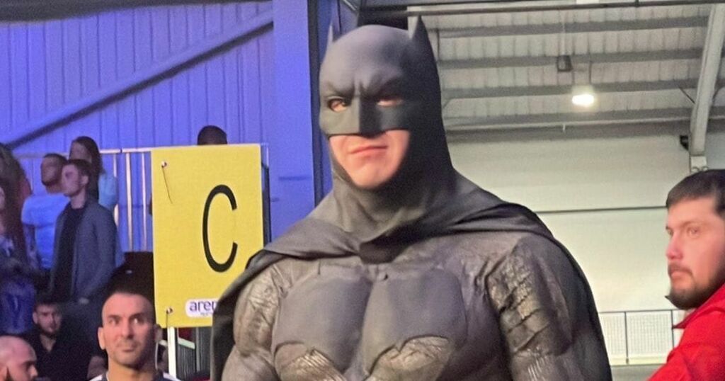 'Going out dressed as Batman helps my community and it…
