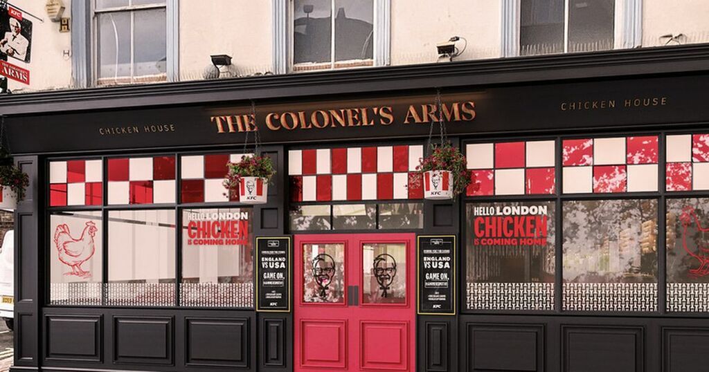 KFC opens its first-ever pub - and you can order…