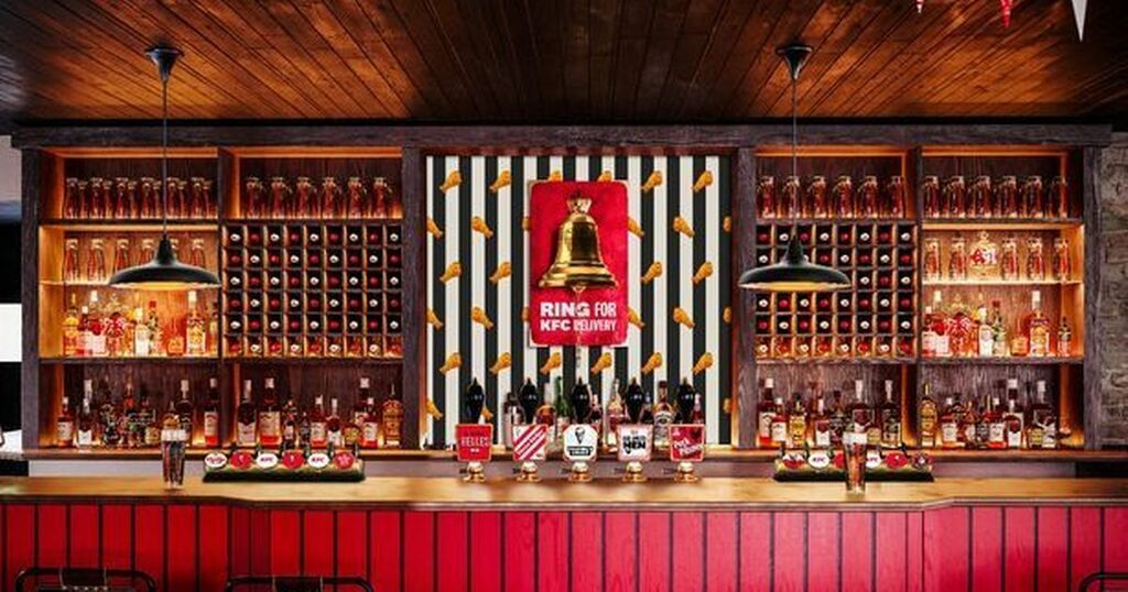 KFC opens first ever pub with fried chicken available…