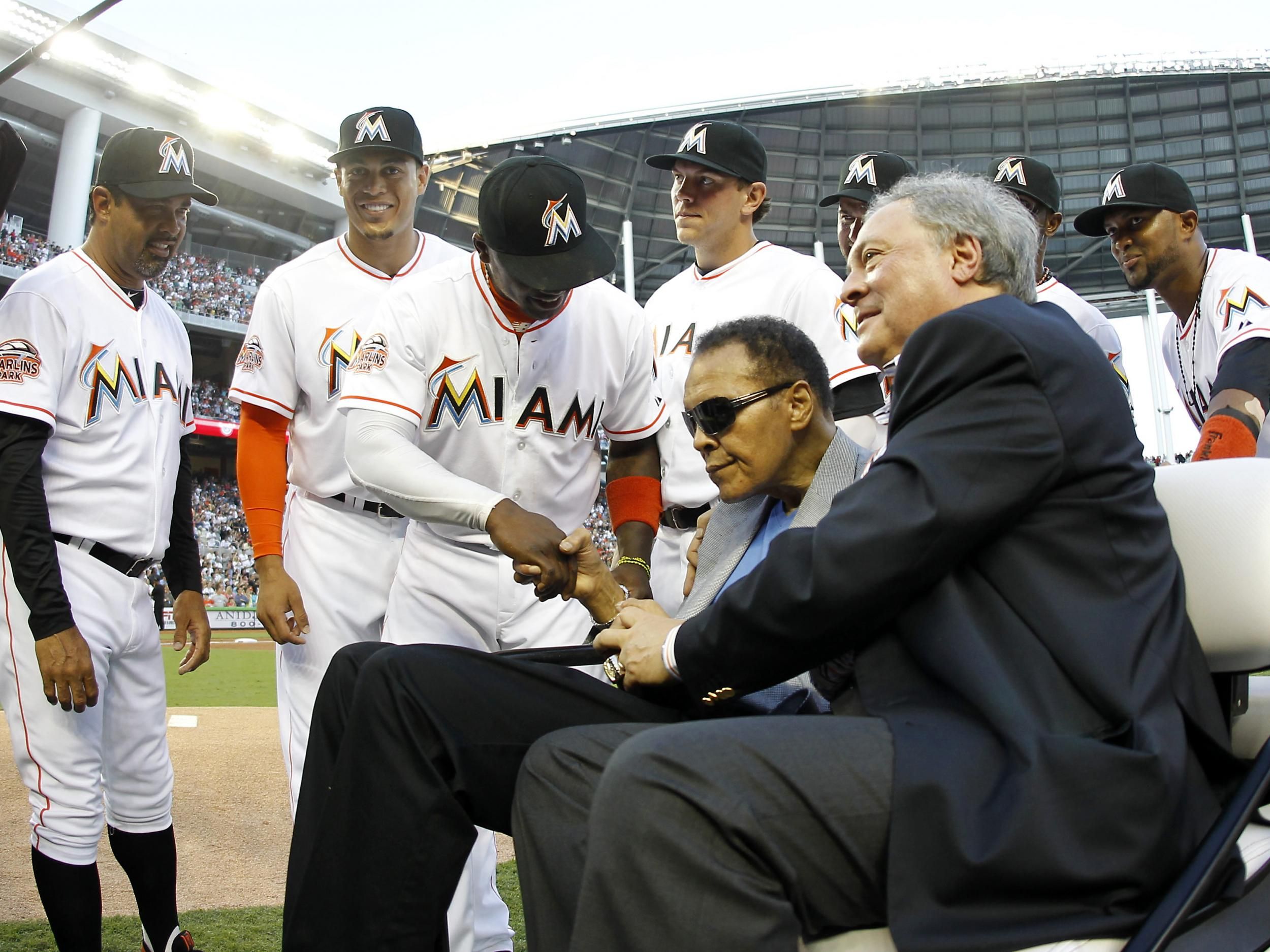 Muhammad Ali's death announced by Miami baseball team…