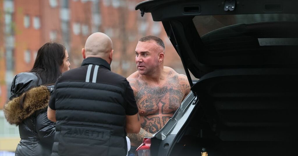 Bodybuilder who terrorised ex necks champagne outside…