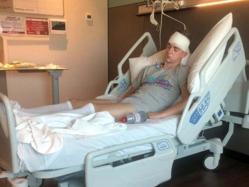 Talented footballer reveals first sign of brain tumour…