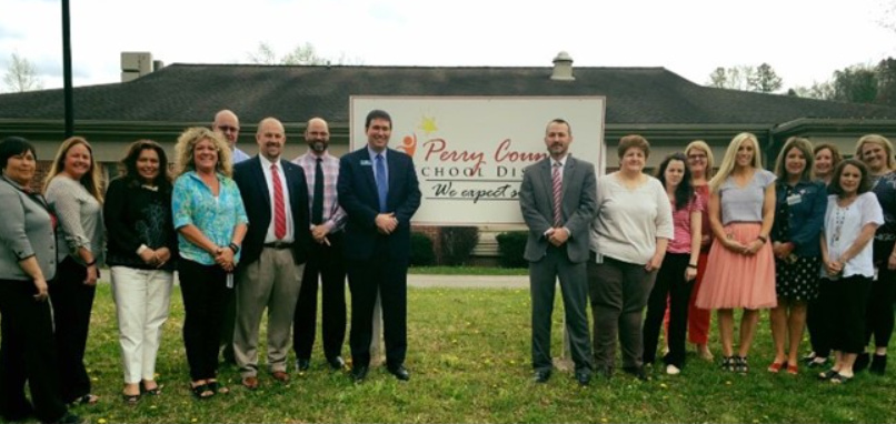 Perry County Schools Superintendent Jonathan Jett to…