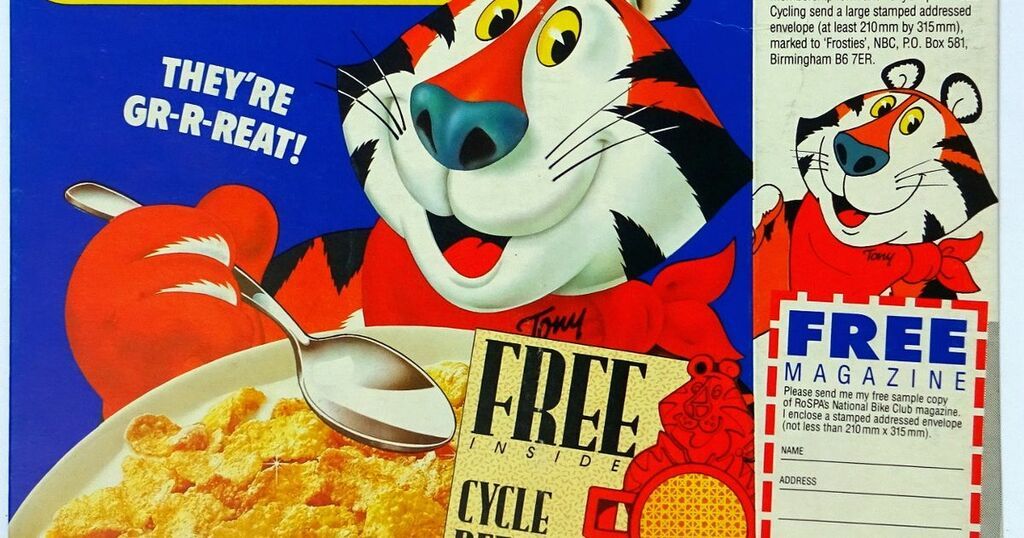 Cereal box toys and tat that'll take you back to your…